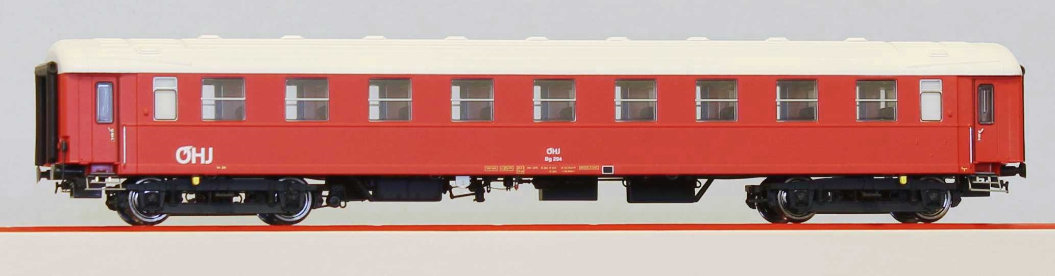 Person, sove, post og rejsegodsvogne | Dansk Model Jernbane Union